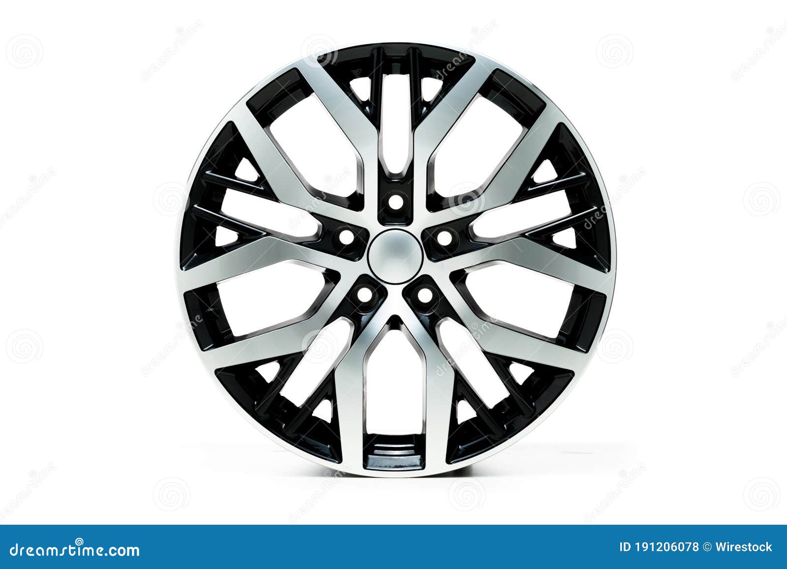 Alloy Wheel Rim Isolated on White Stock Photo - Image of fast, auto ...