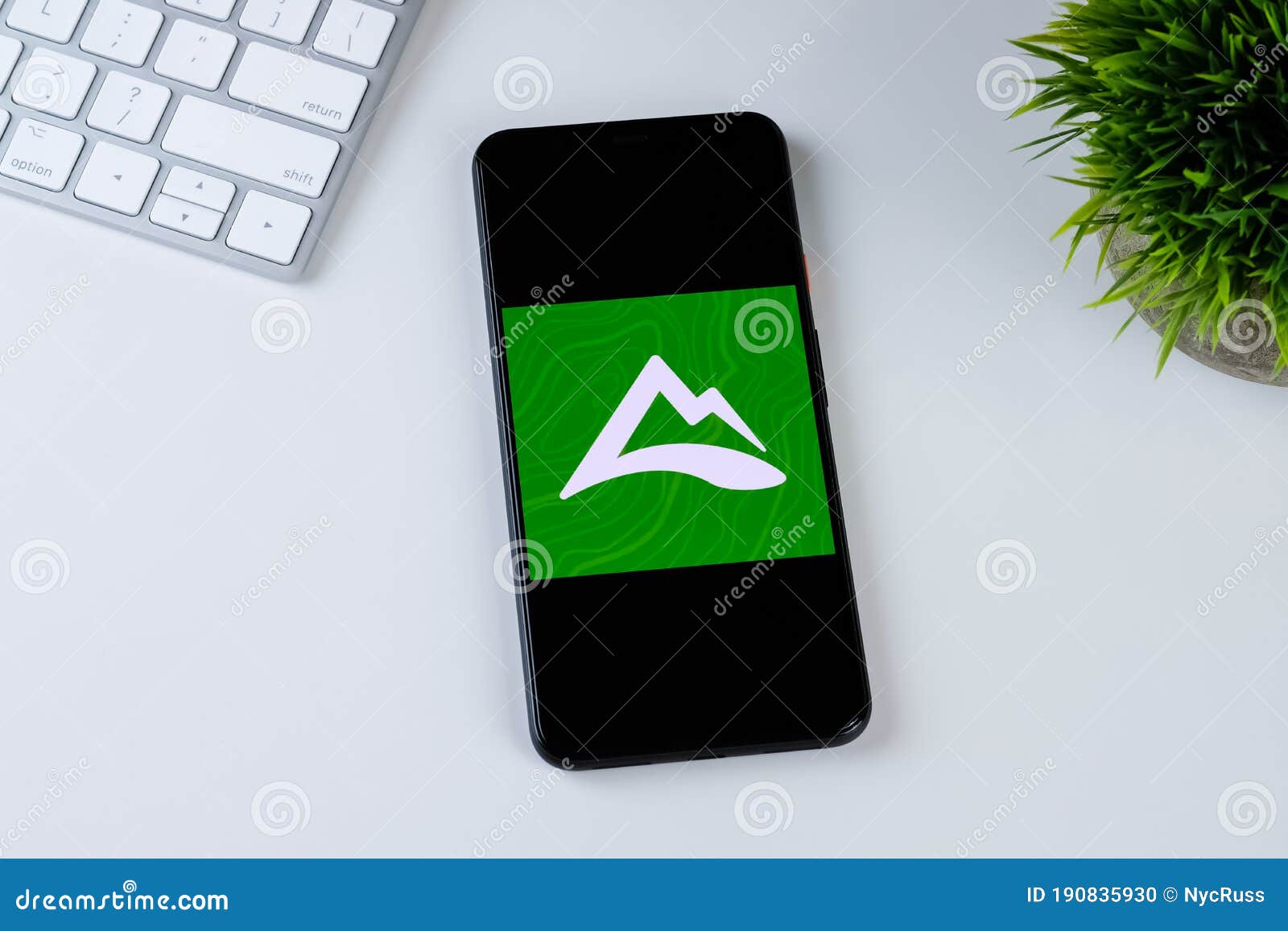 AllTrails App Logo on a Smartphone Screen. Editorial Image - Image of ...