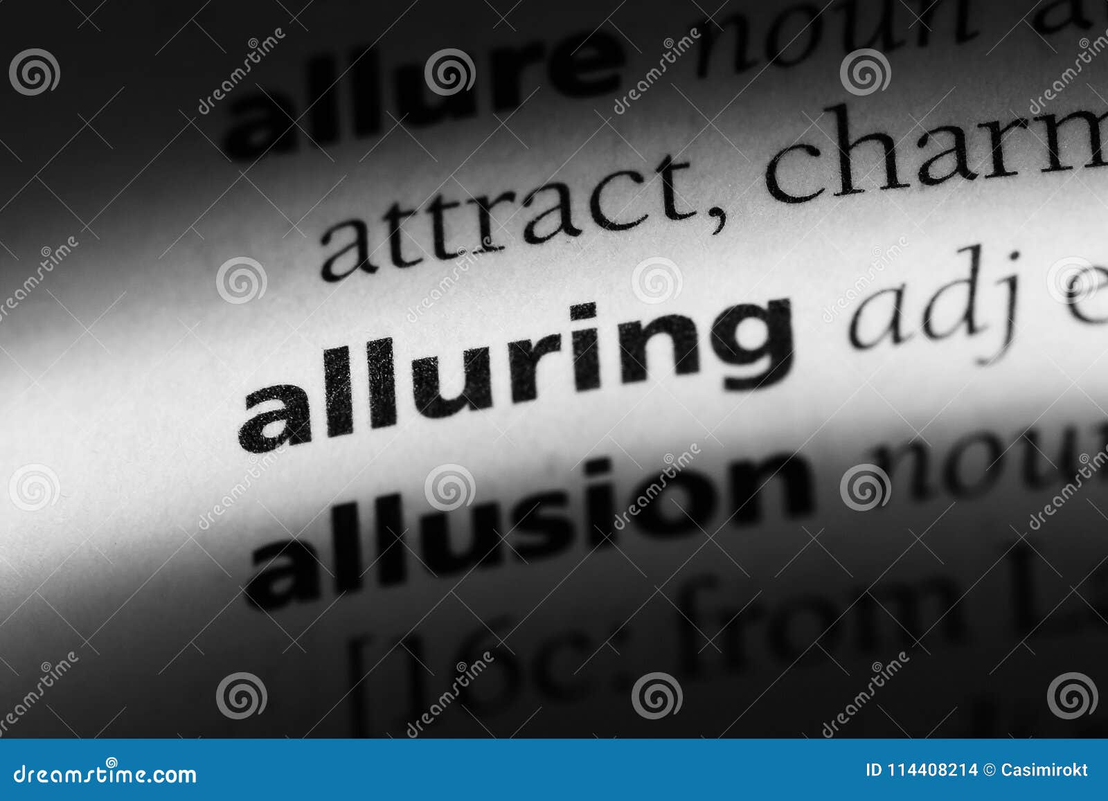 Alluring stock photo. Image of paper, closeup, book - 114408214