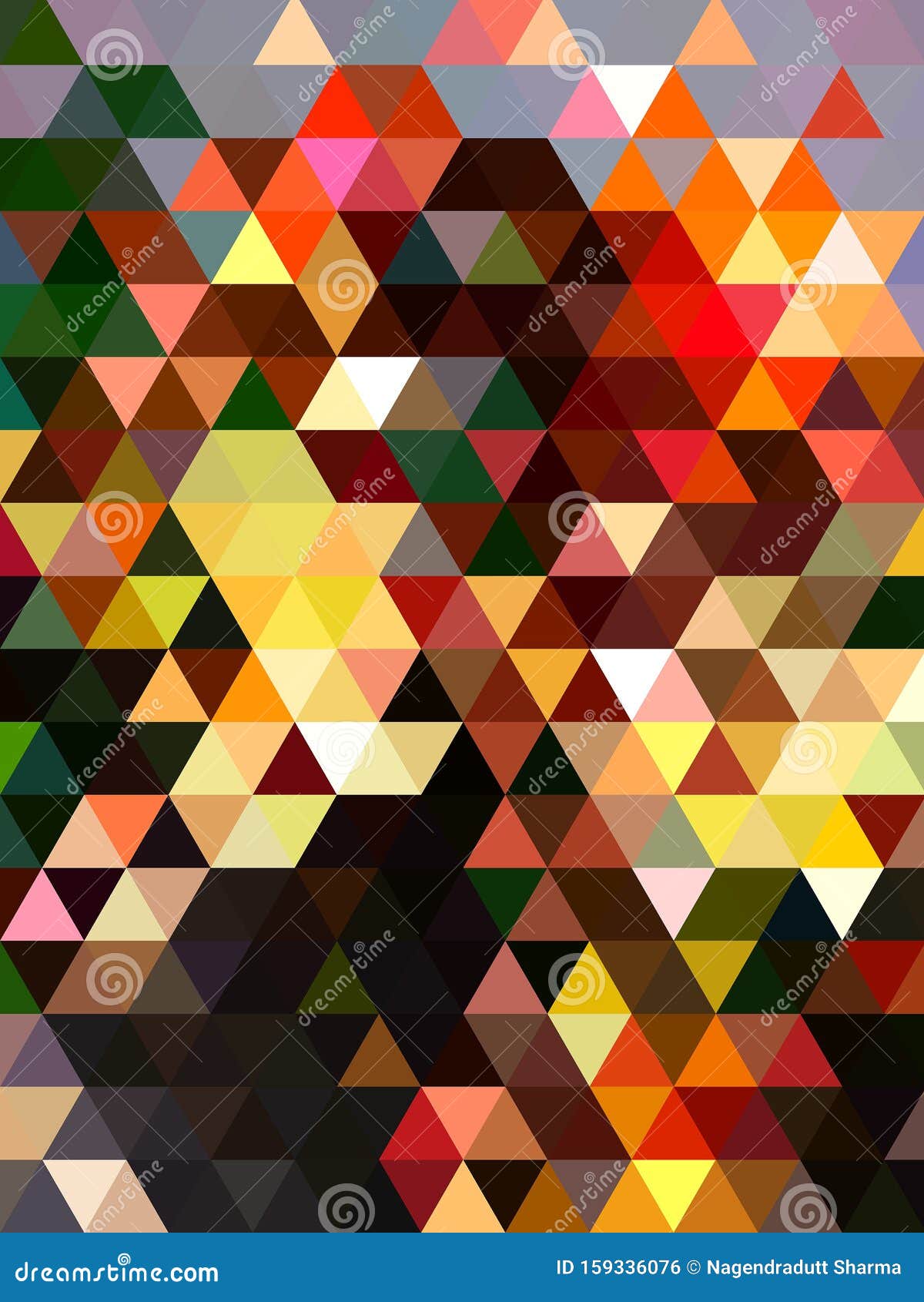 An Alluring Peculiar Design Pattern of Colorful Squares Stock ...
