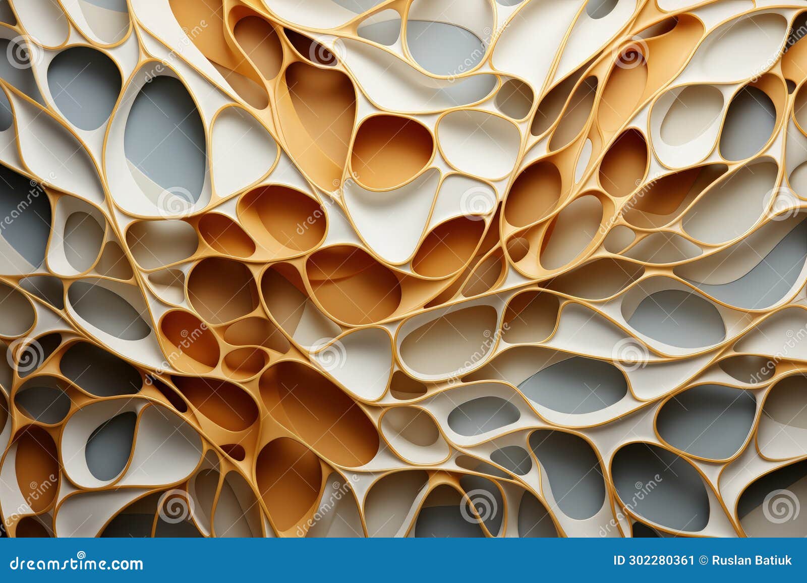 Alluring Visual Symphony Unfolds in Abstract Composition, Showcasing ...