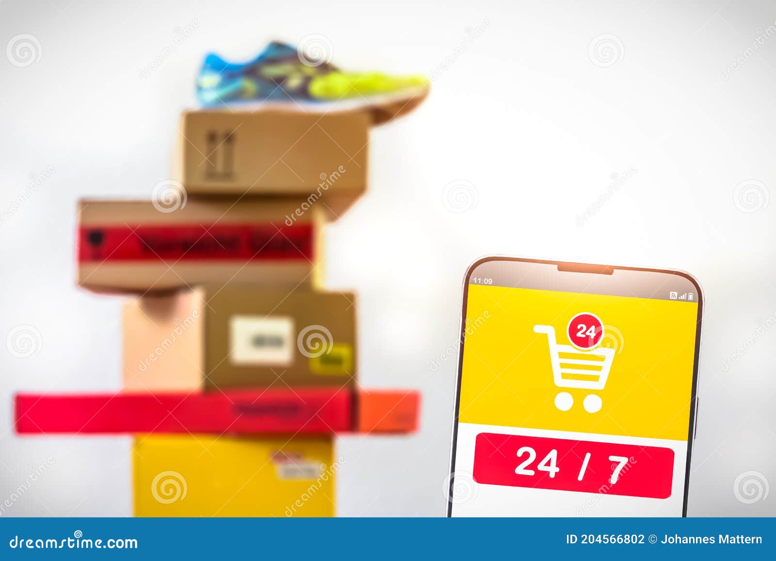 Allways Open Concept stock photo. Image of shoe, retail - 204566802