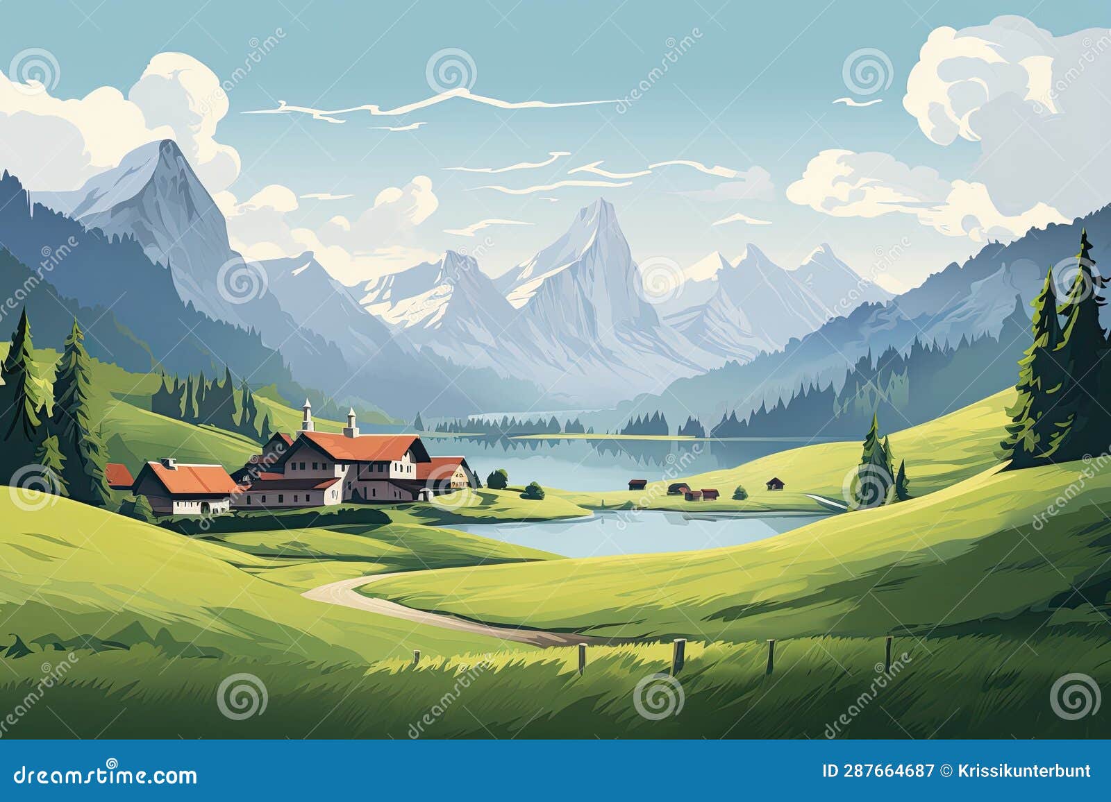 Alm Cartoons, Illustrations & Vector Stock Images - 580 Pictures to ...
