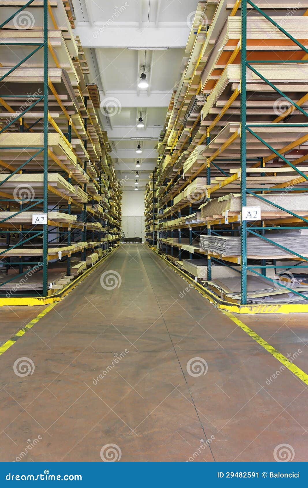 Almacén De Los Materiales De Construcción Imagen de archivo - Imagen de ...