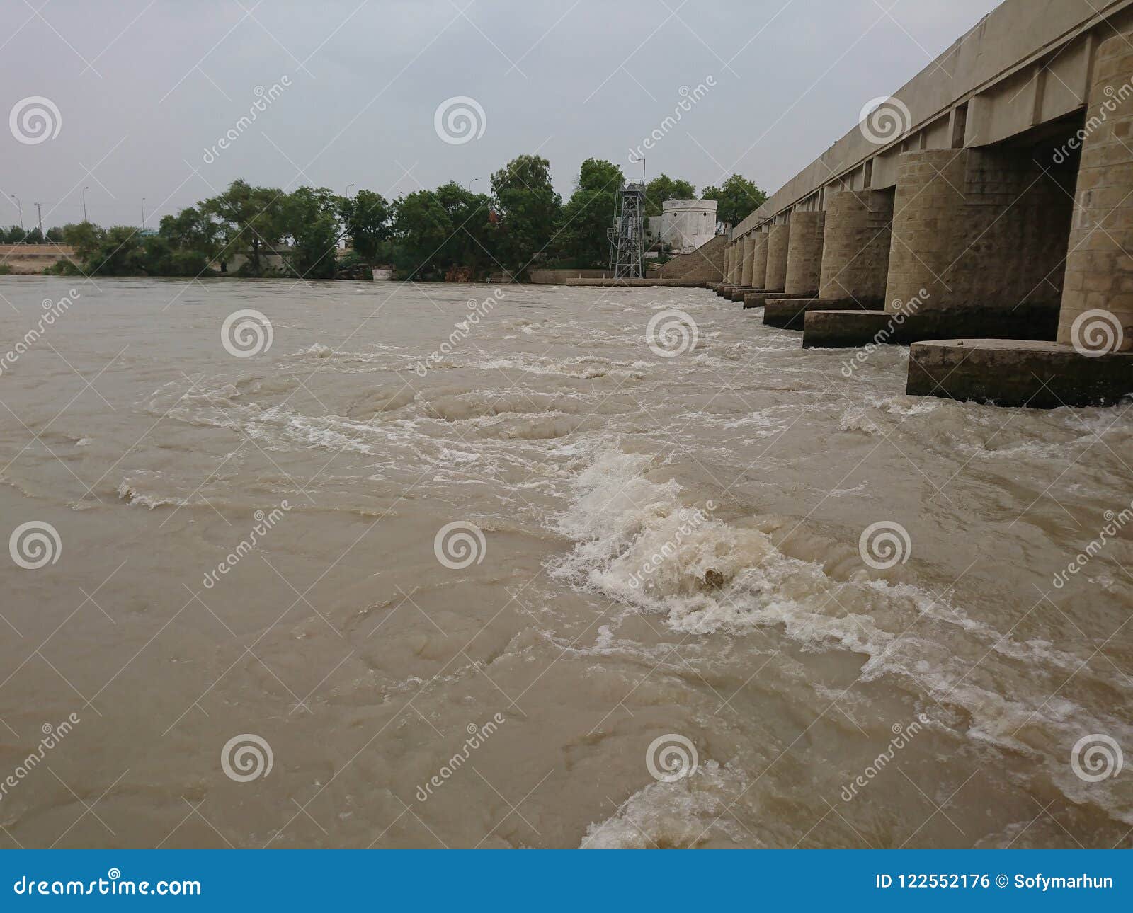 Almanzar jamshoro view stock photo. Image of indus, asking - 122552176