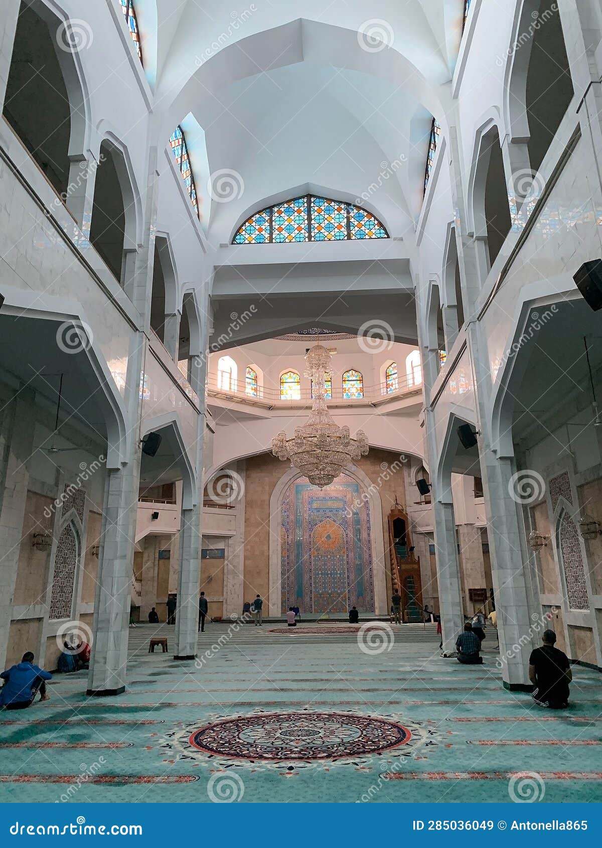 Almaty Central Mosque in Almaty, Kazakhstan Editorial Stock Image ...