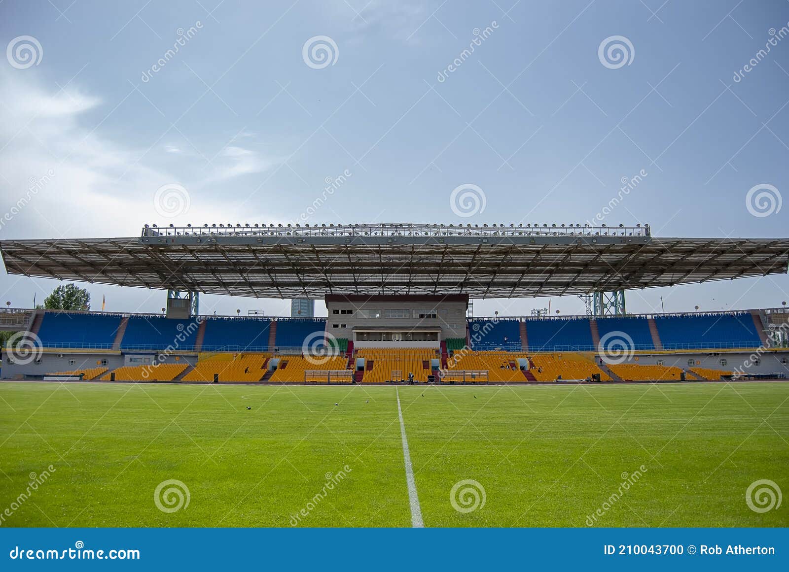 The Almaty Central Stadium in Kazakhstan Editorial Image - Image of ...