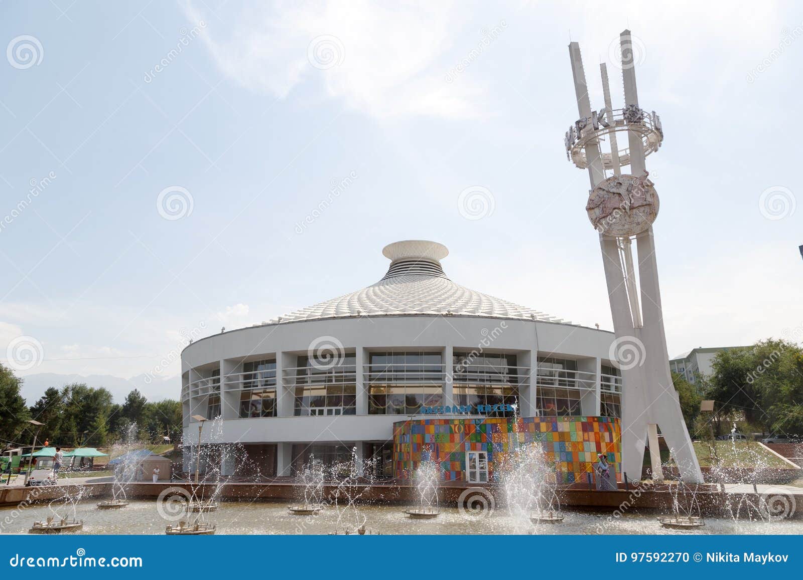 Almaty, Kazakhstan - August 29, 2016: Almaty Circus Editorial Image ...