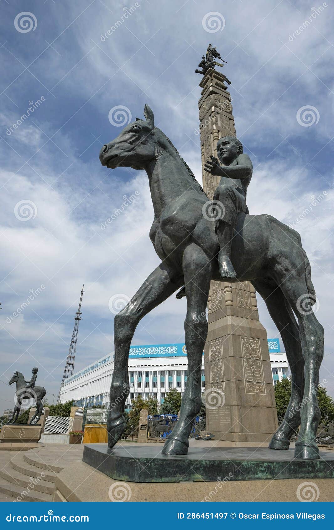 Almaty in Kazakhstan editorial photography. Image of downtown - 286451497