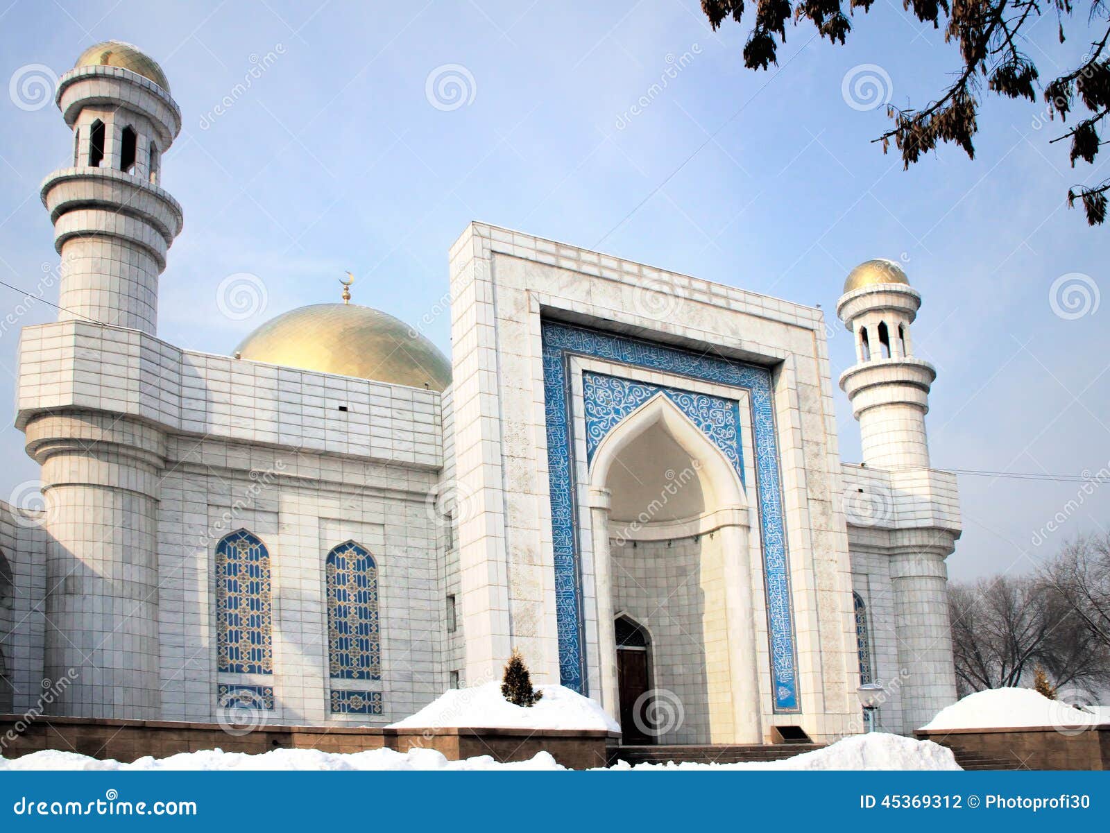 Almaty, Kazakhstan stock photo. Image of marble, arabic - 45369312