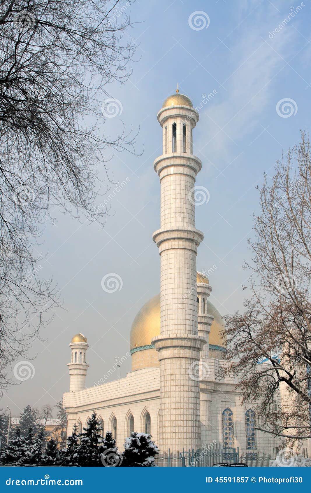 Almaty, Kazakhstan stock image. Image of monument, architecture - 45591857