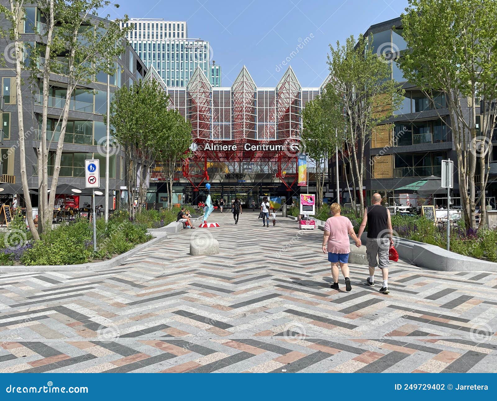 Railway Station Almere Centrum Editorial Photography - Image of railway ...