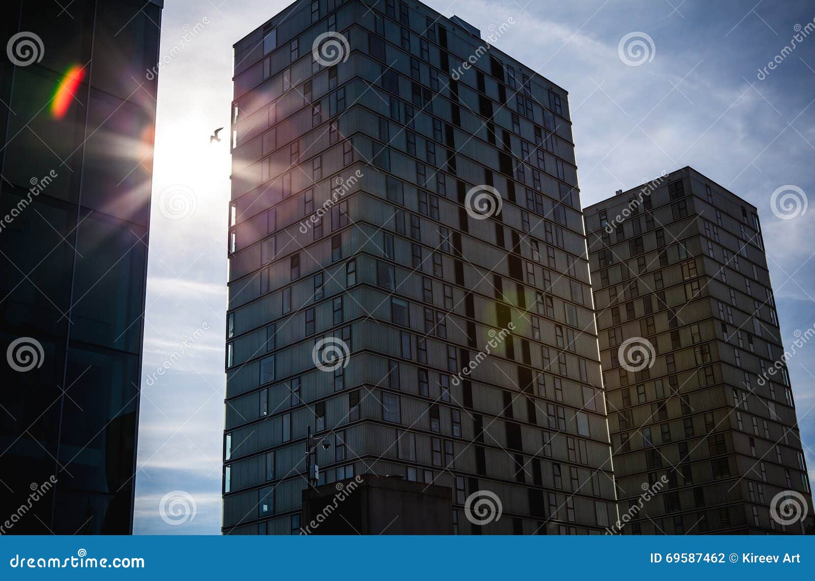 ALMERE, NETHERLANDS - OCTOBER 18: Architecture of Modern Almere City ...