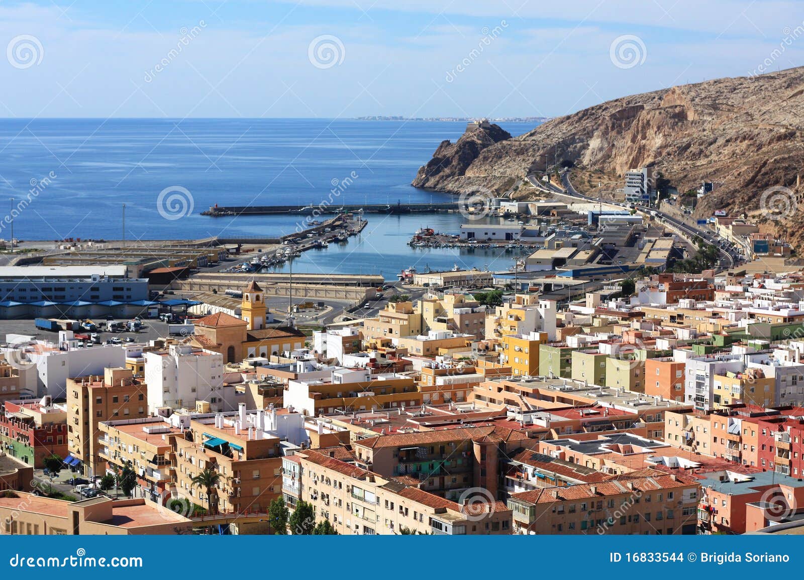 Almeria, Spain stock photo. Image of tourism, southern - 16833544