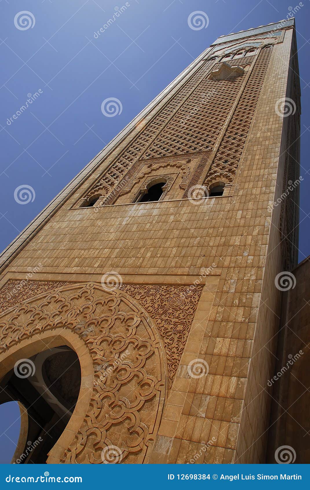 Alminar. foto de archivo. Imagen de lujo, geométrico - 12698384