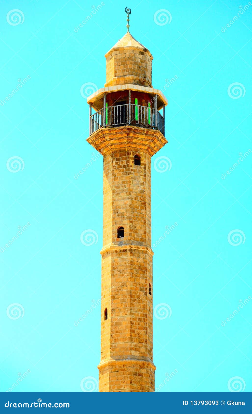 Alminar imagen de archivo. Imagen de antiguo, piedra - 13793093