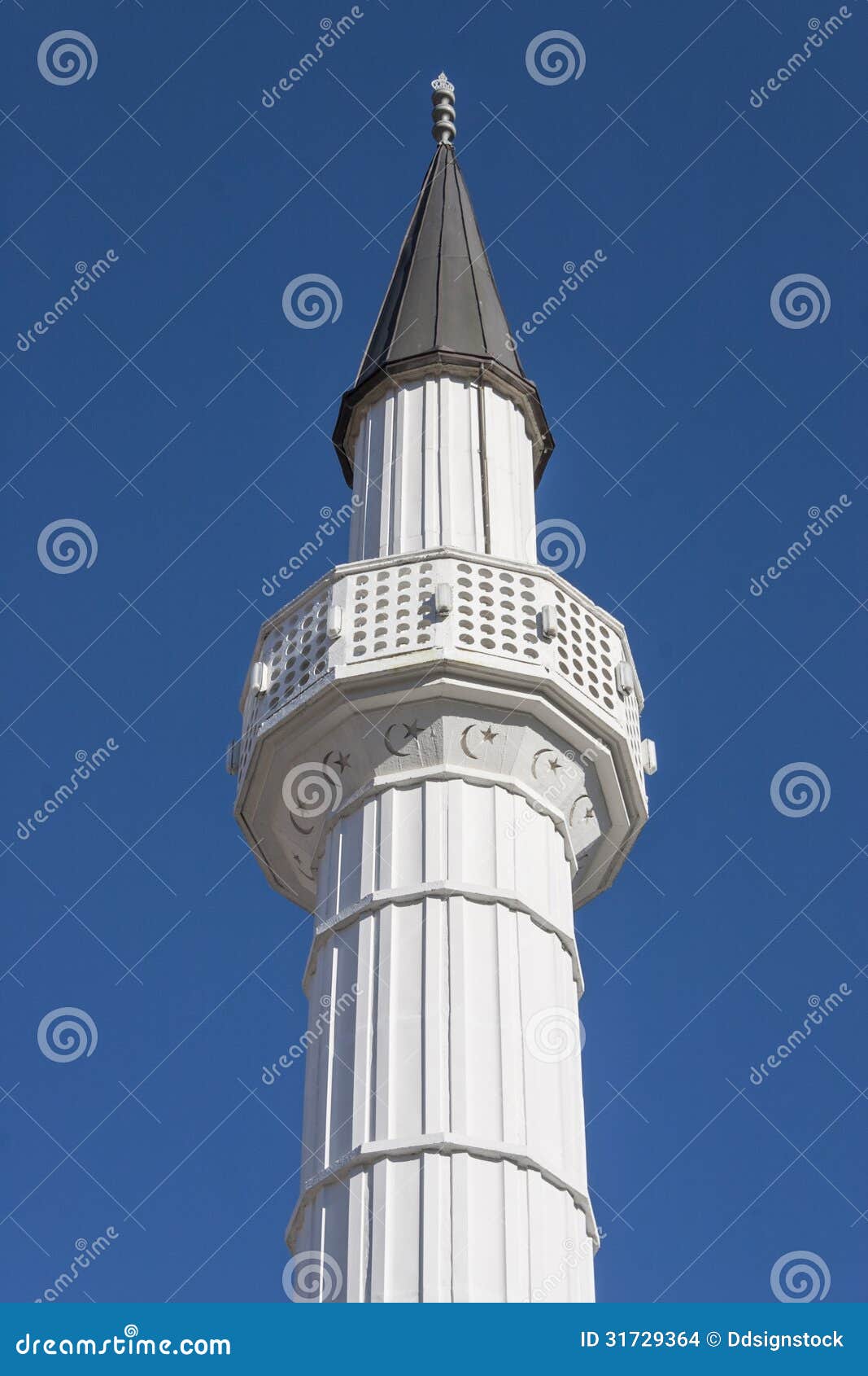 Alminar foto de archivo. Imagen de torre, ciudad, mezquita - 31729364