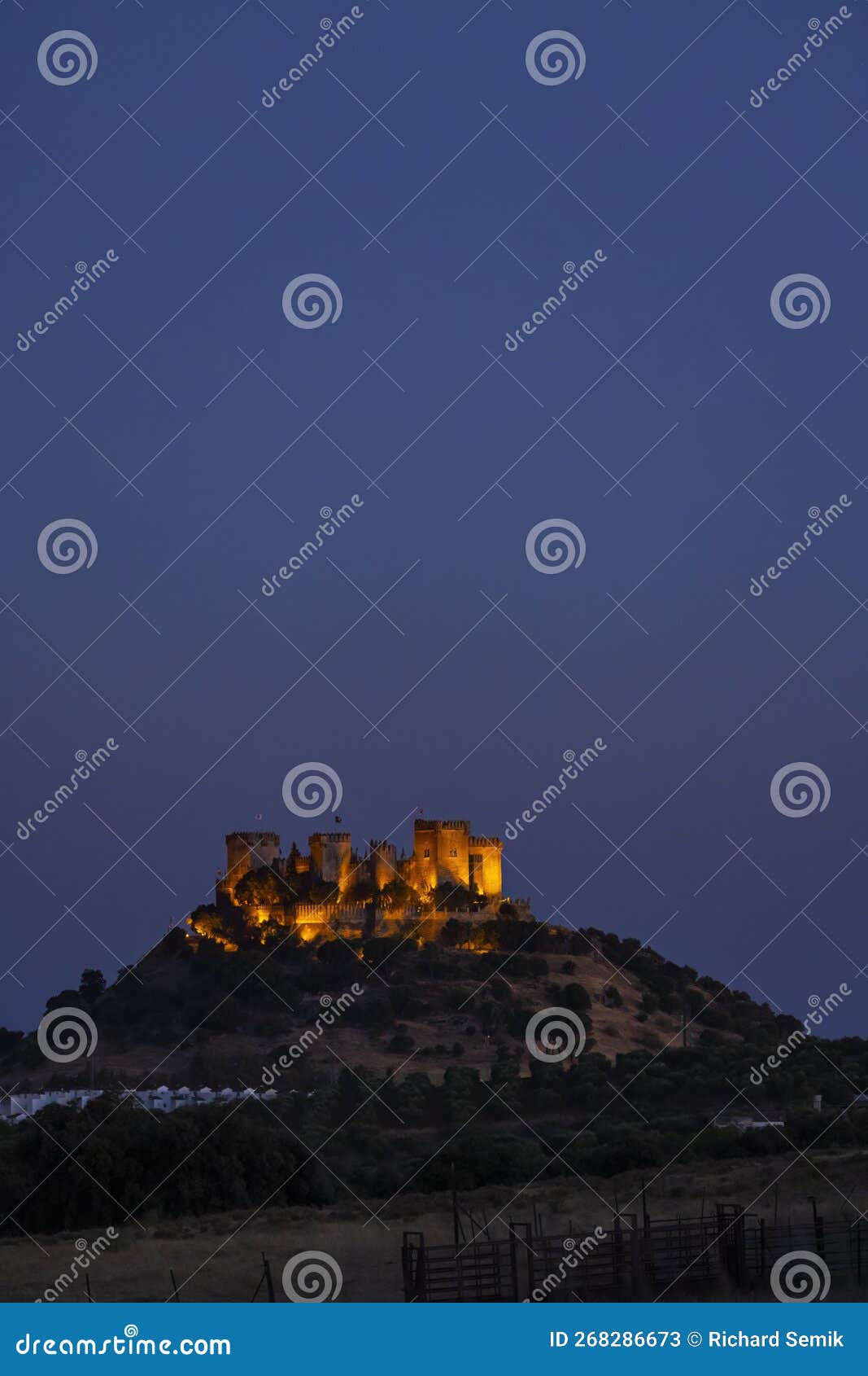 Almodovar Del Rio Castle in Andalusia, Spain Stock Image - Image of ...