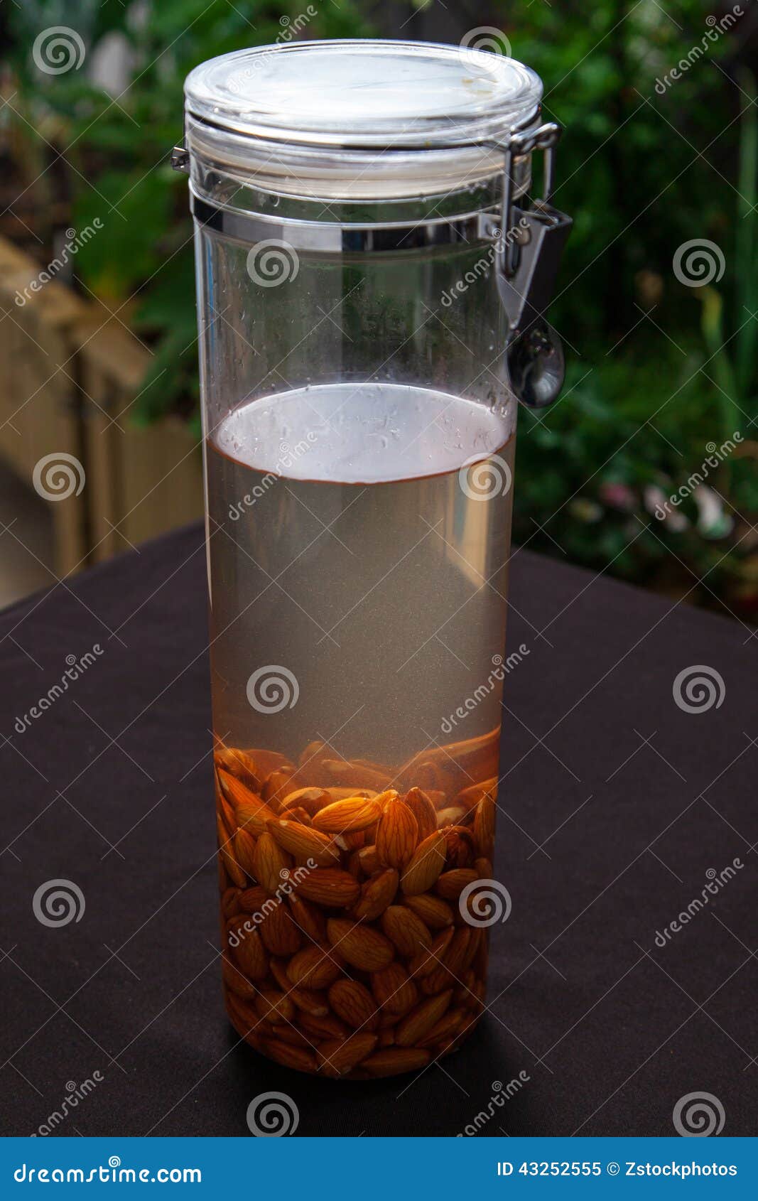 Almon milk stock image. Image of table, nutrition, glass - 43252555