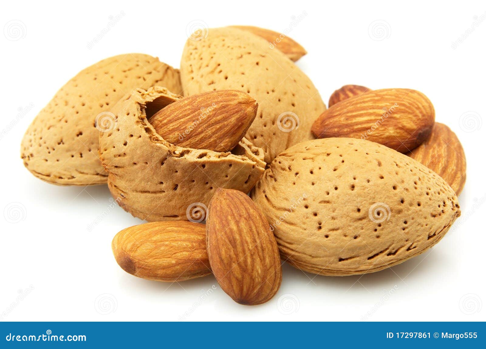 Almond closeup stock image. Image of background, horizontal - 17297861