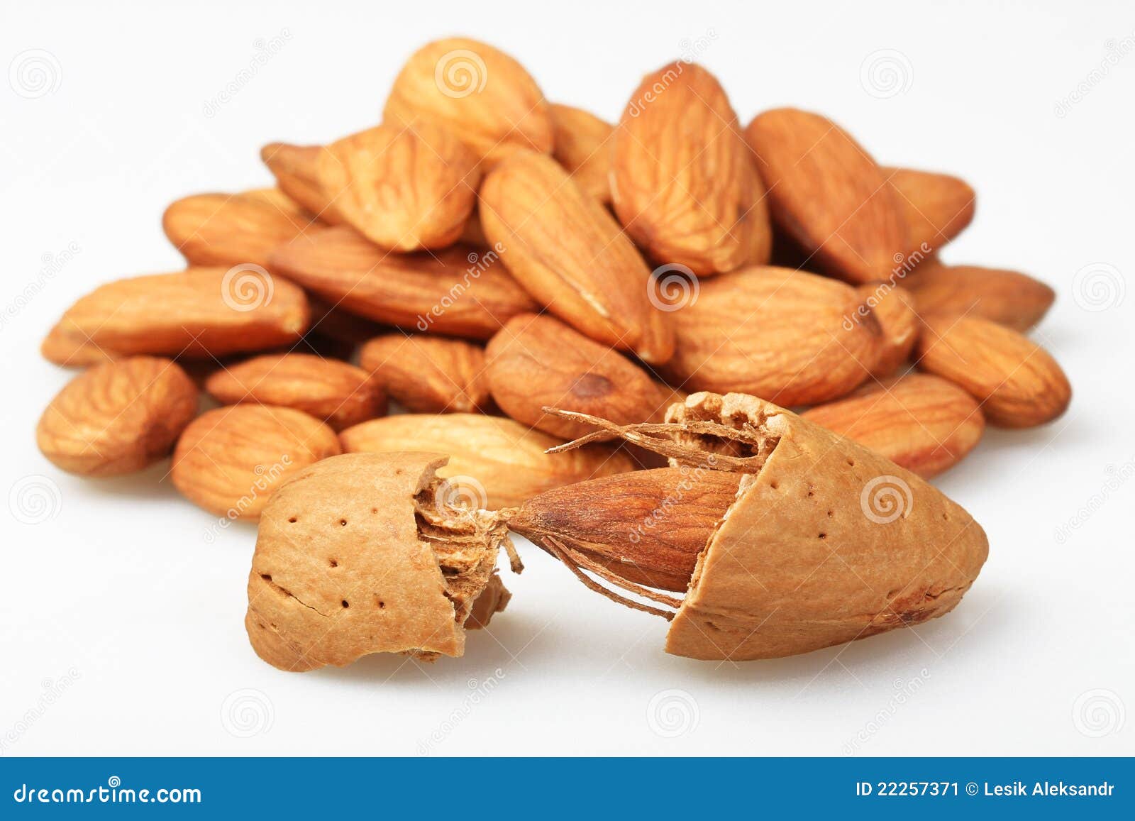 Almond closeup stock image. Image of object, nuts, almond - 22257371