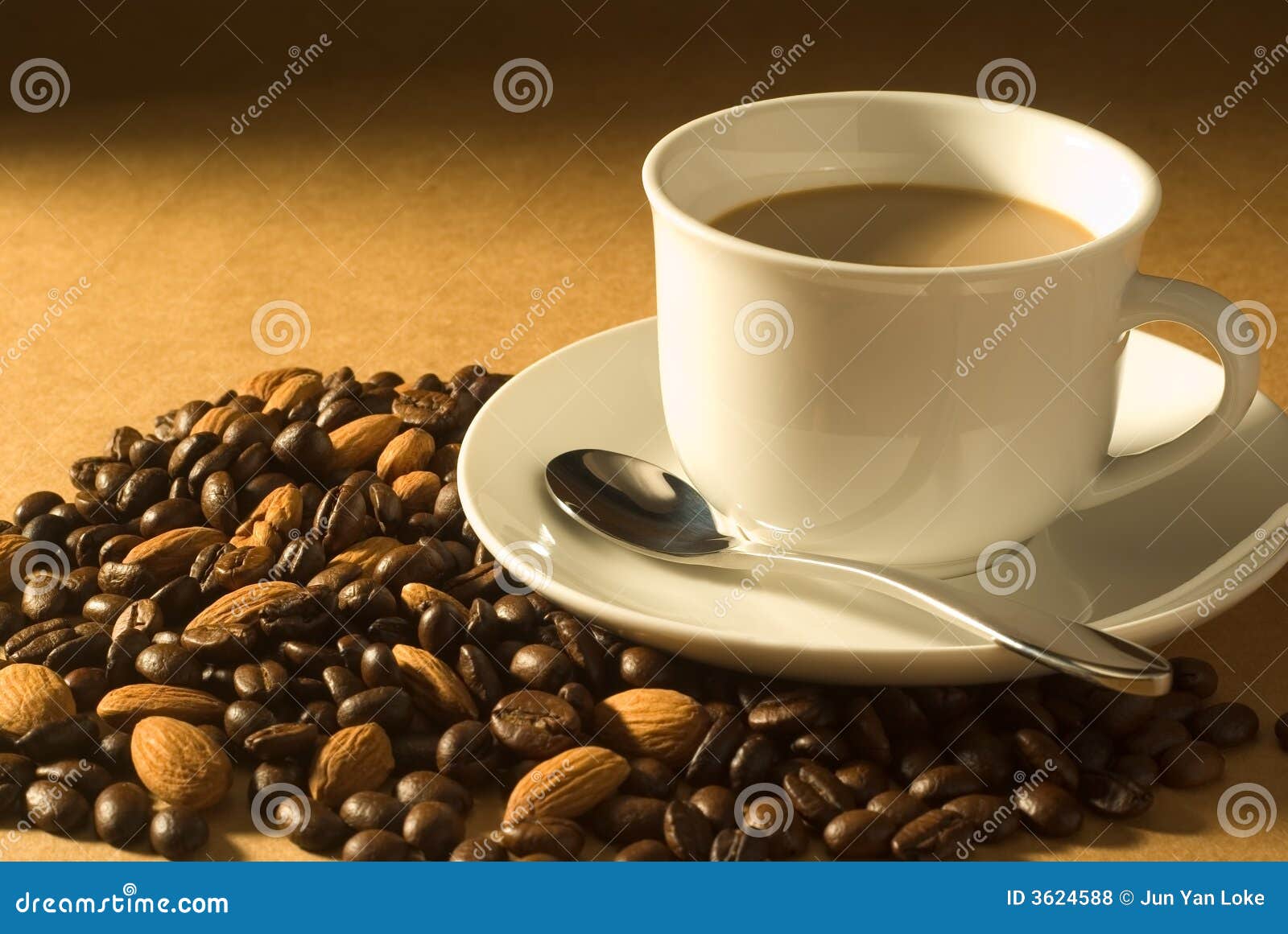 Almond coffee stock photo. Image of cappuccino, espresso - 3624588