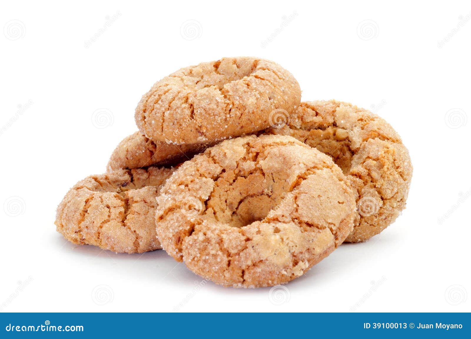Almond Donuts Typical of Andalusia, Spain Stock Image - Image of donuts ...
