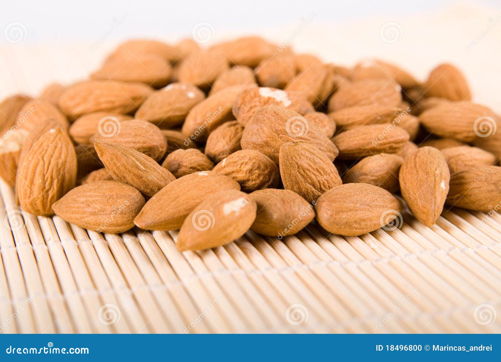 Almond Group stock photo. Image of protein, sweet, nutshell - 18496800