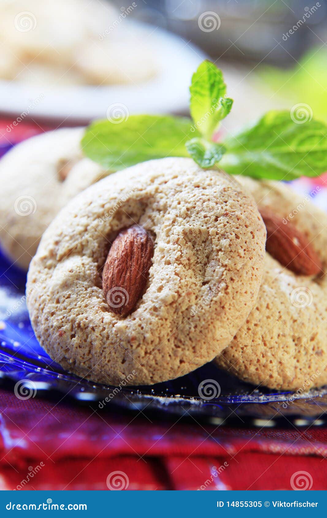 Almond macaroons stock image. Image of amaretti, confections - 14855305