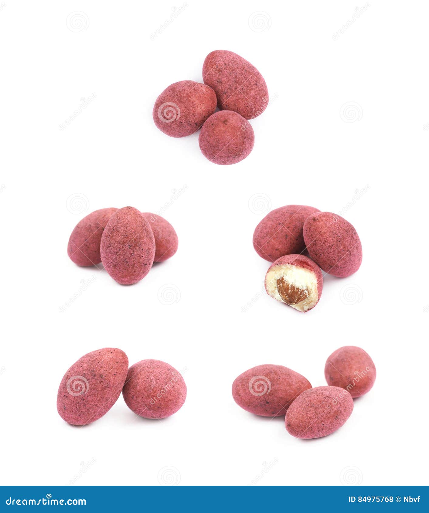 Almond Nut Coated with Chocolate Stock Photo - Image of treat, glaze ...