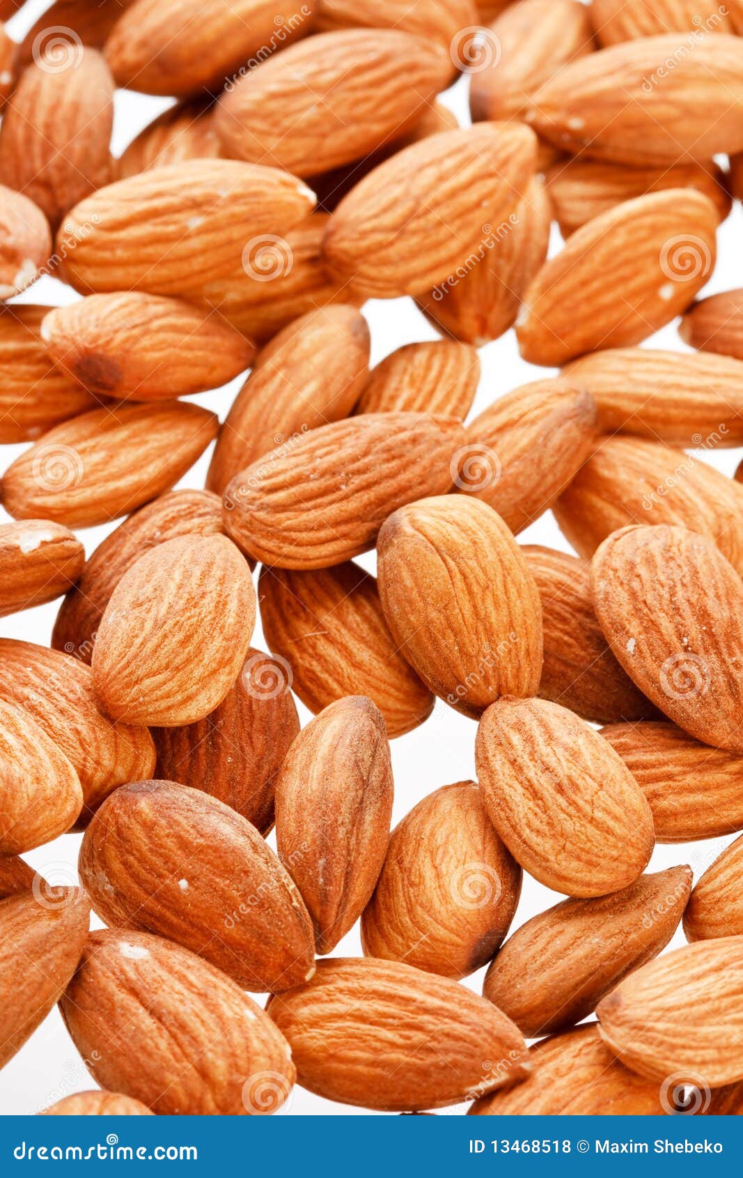 Almond nuts stock photo. Image of baking, natural, seed - 13468518