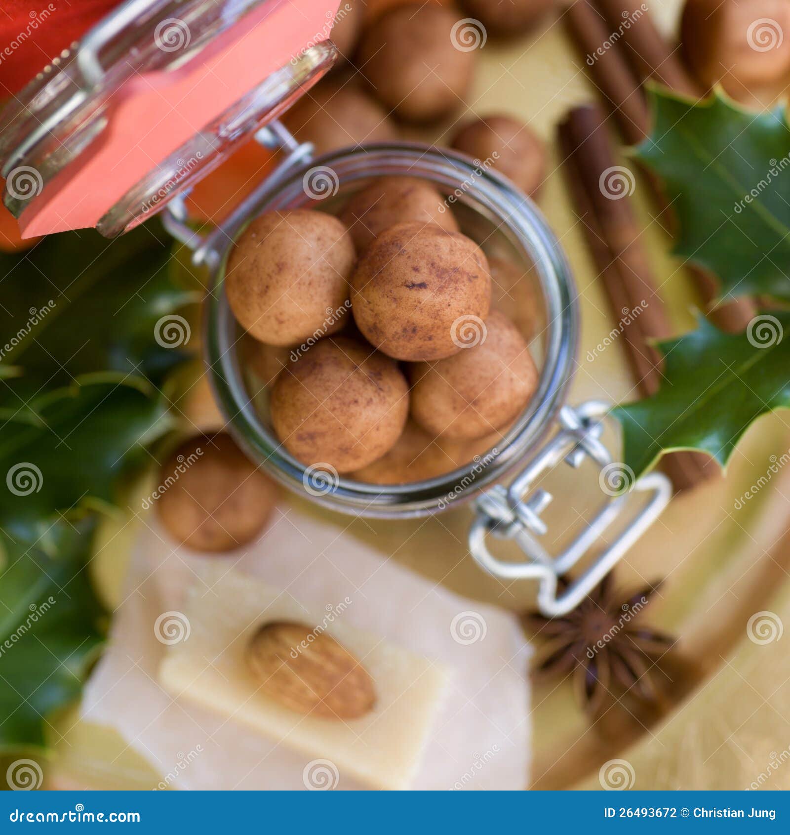Almond paste potatoes stock photo. Image of marzipan - 26493672