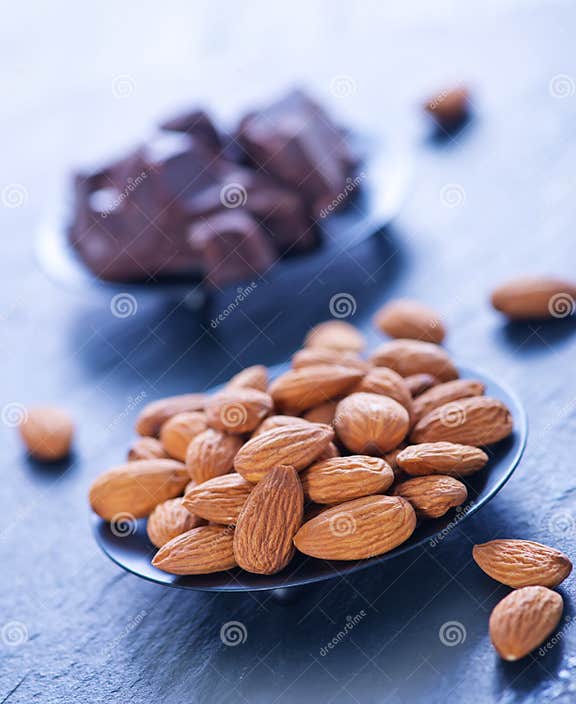 Almond without shell stock photo. Image of organic, background - 60134462