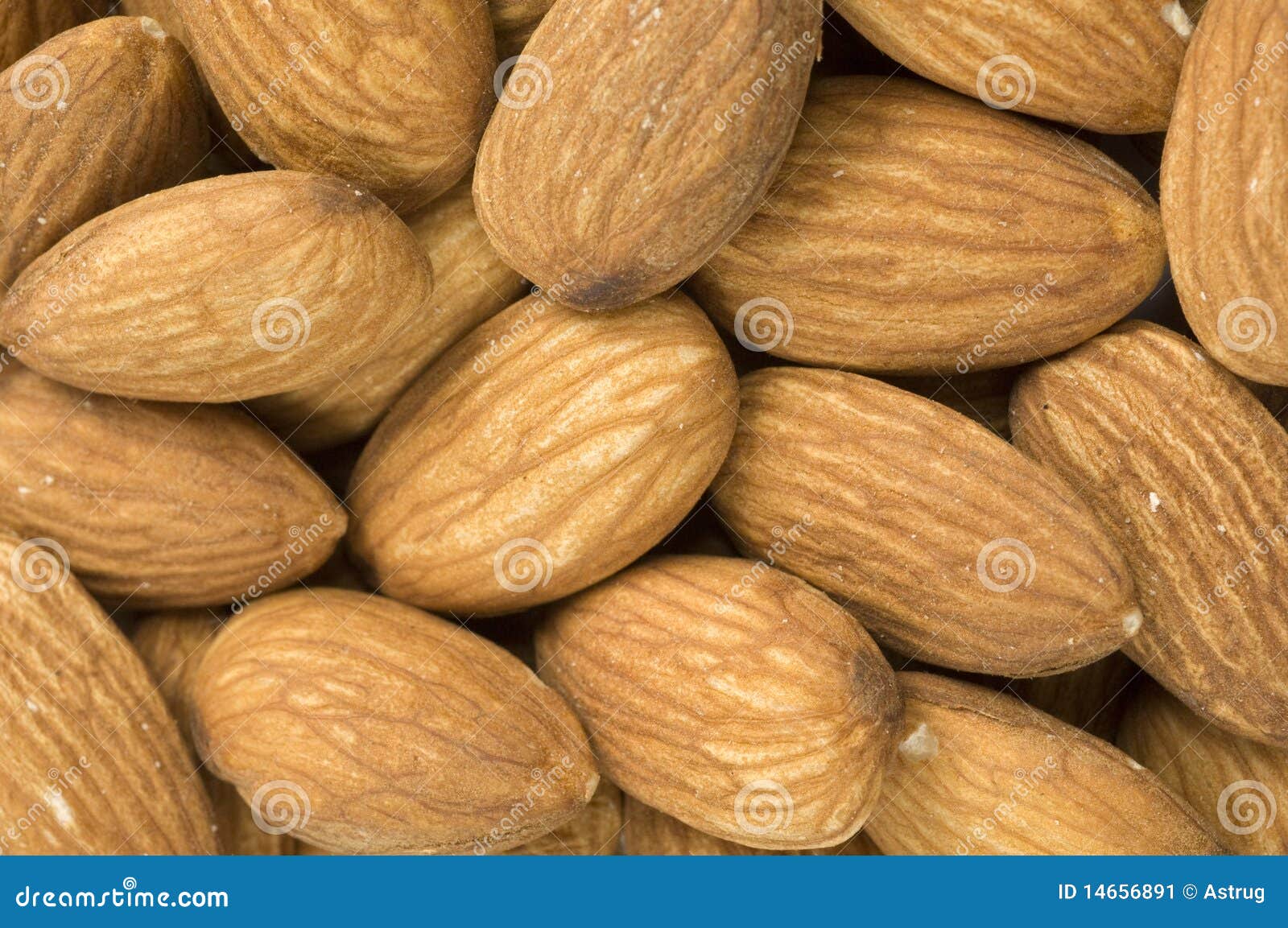 Almonds stock image. Image of food, little, macro, close - 14656891