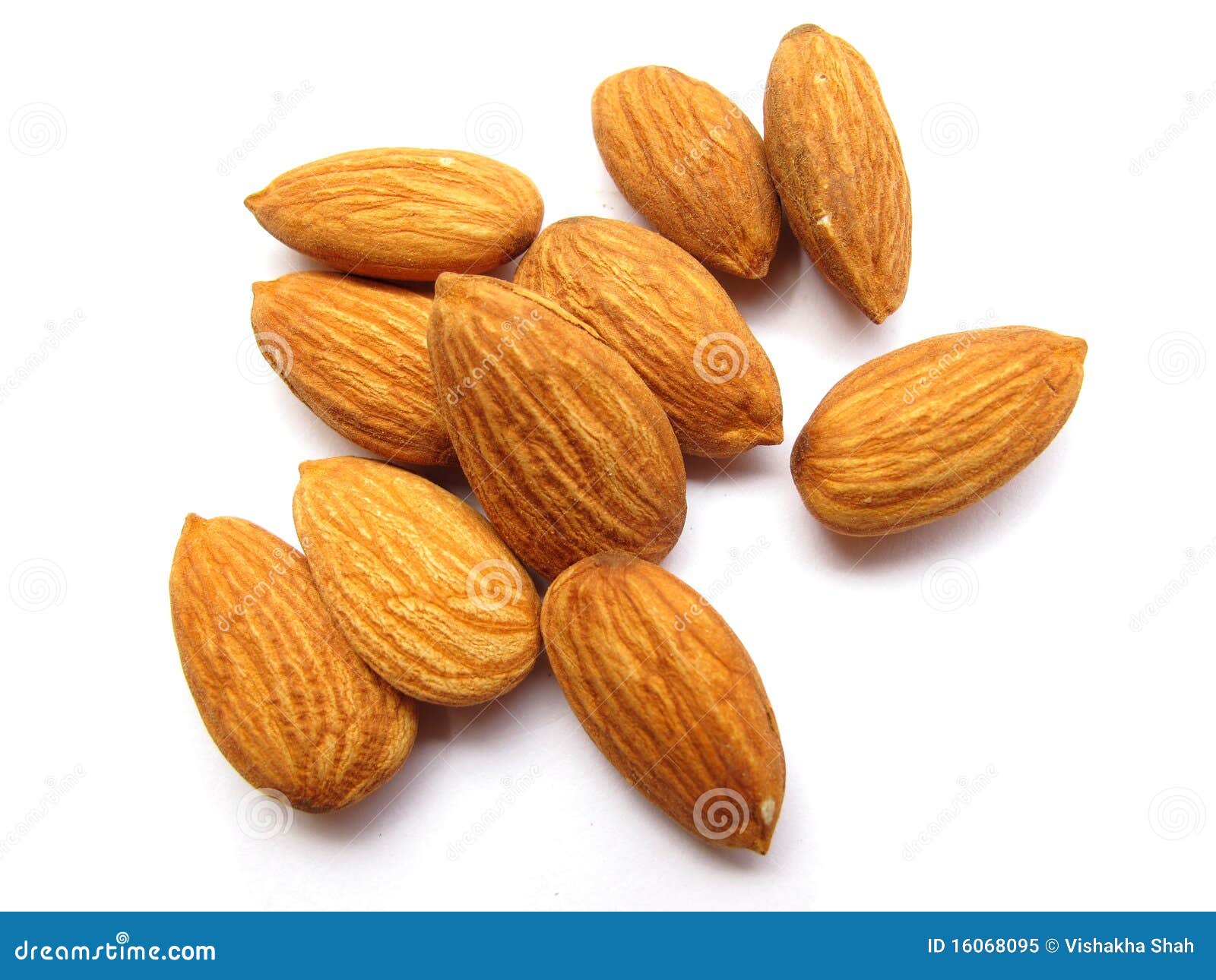 Almonds stock image. Image of fibers, nuts, brown, almonds - 16068095