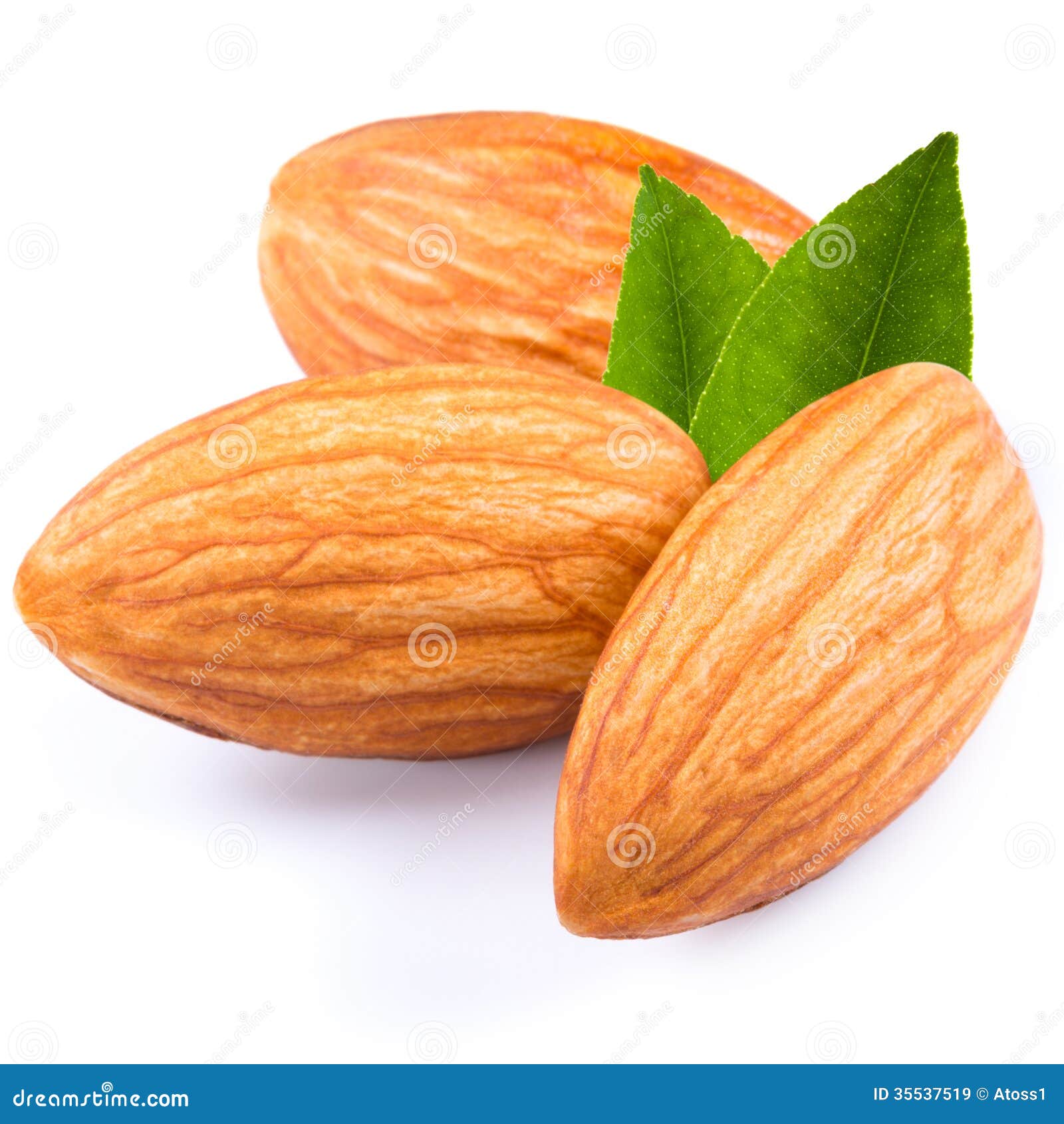 Almonds stock image. Image of kernel, hazel, macro, yellow - 35537519