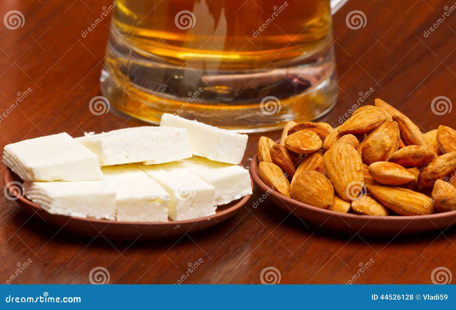 Almonds and cheese stock photo. Image of food, lifestyles - 44526128