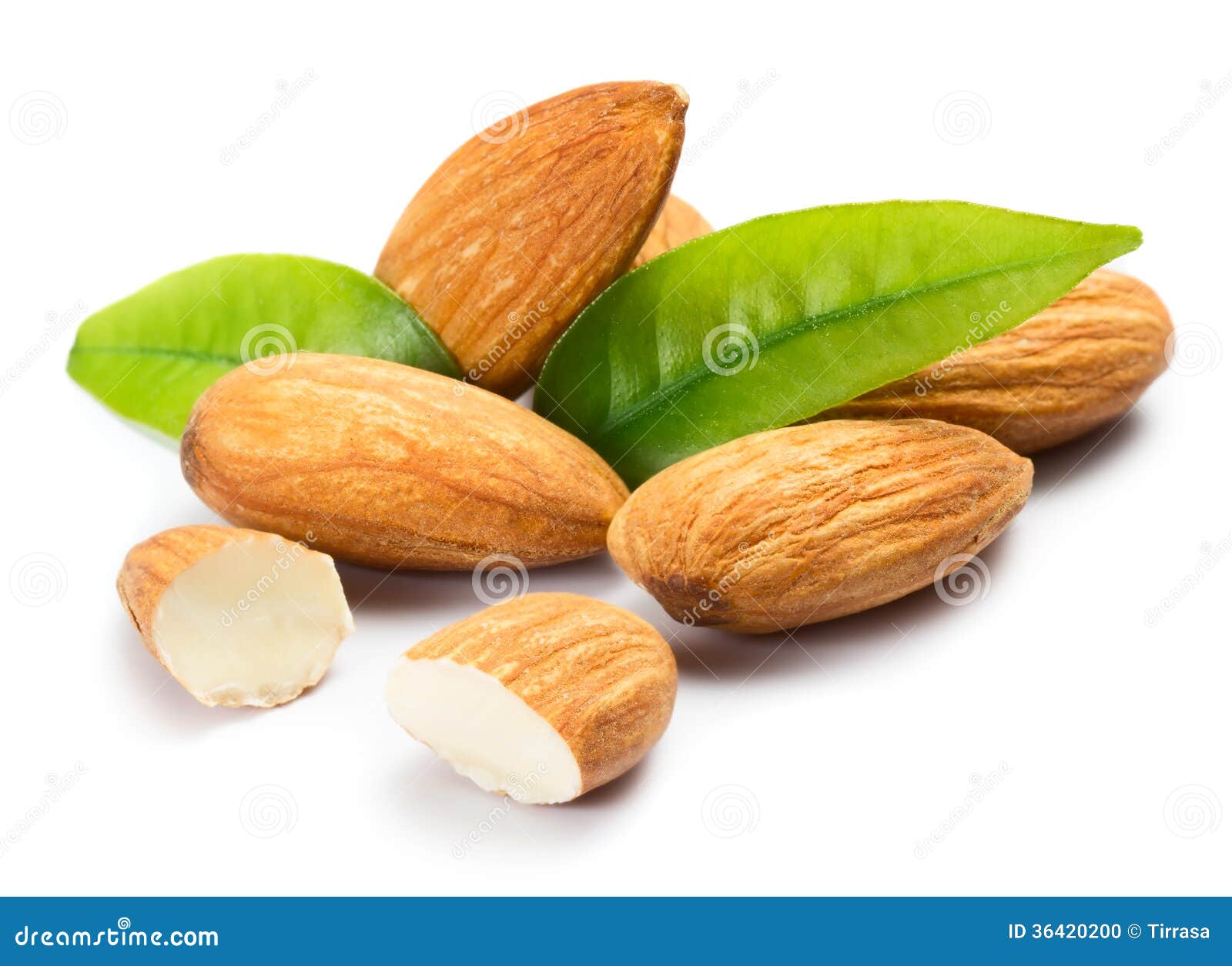 Almonds stock photo. Image of refreshment, small, nature - 36420200