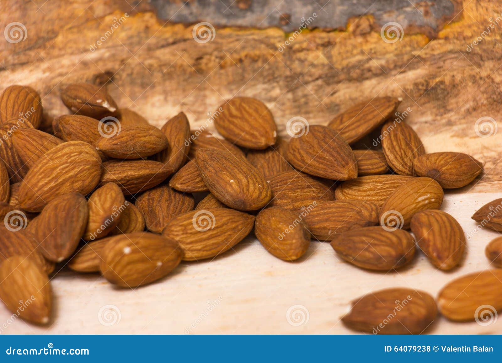 Almonds nuts stock photo. Image of oily, diet, almond - 64079238