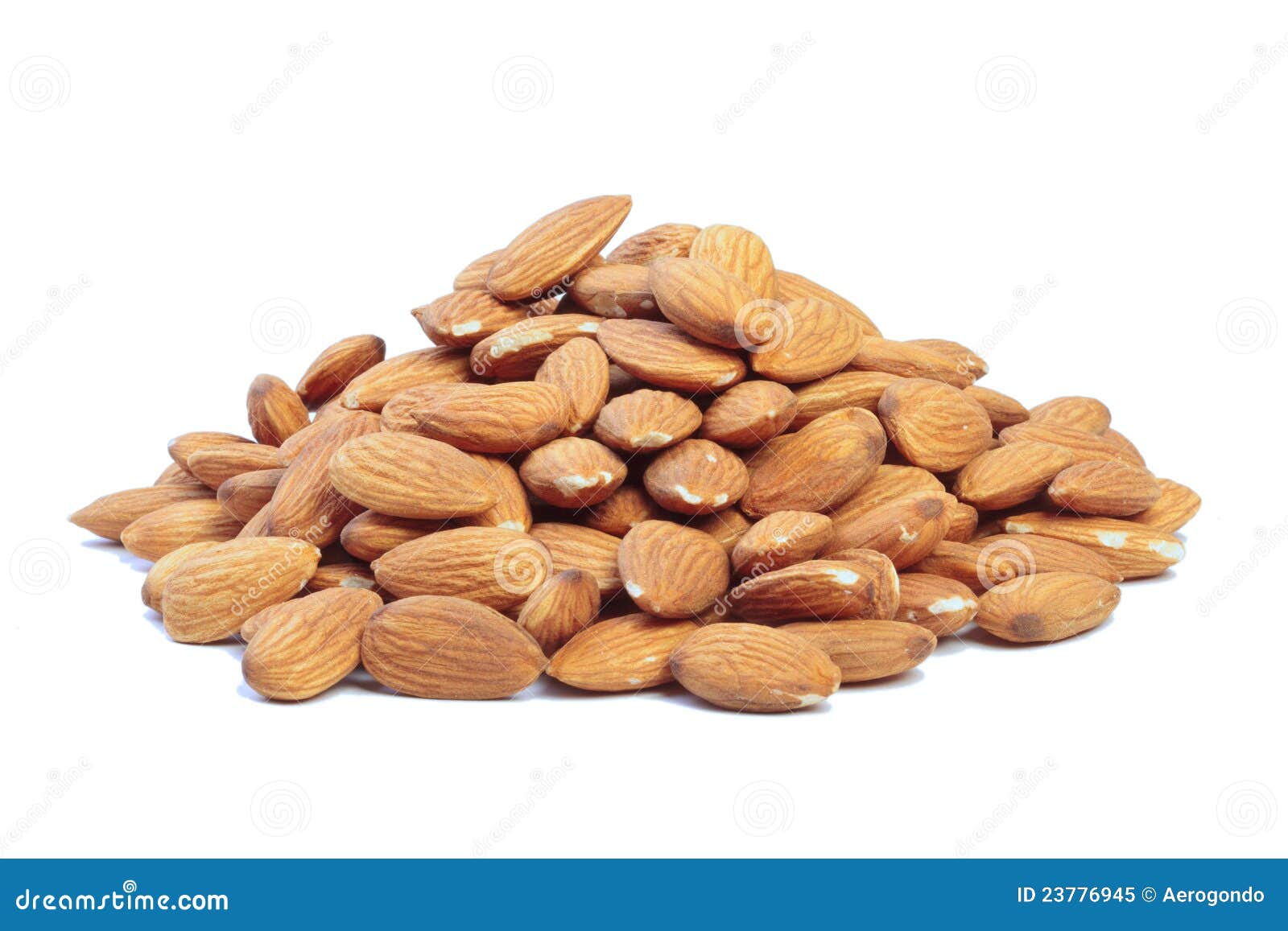 Almonds pile stock image. Image of brown, healthy, pile - 23776945
