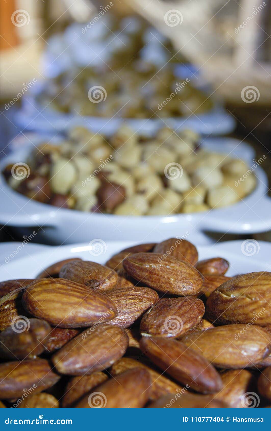 Almonds, Pistachios, Cashew Mix of Nuts in Plates Stock Photo - Image ... Almonds, Pistachios, Cashew Mix of Nuts in Plates Stock Photo - Image ...