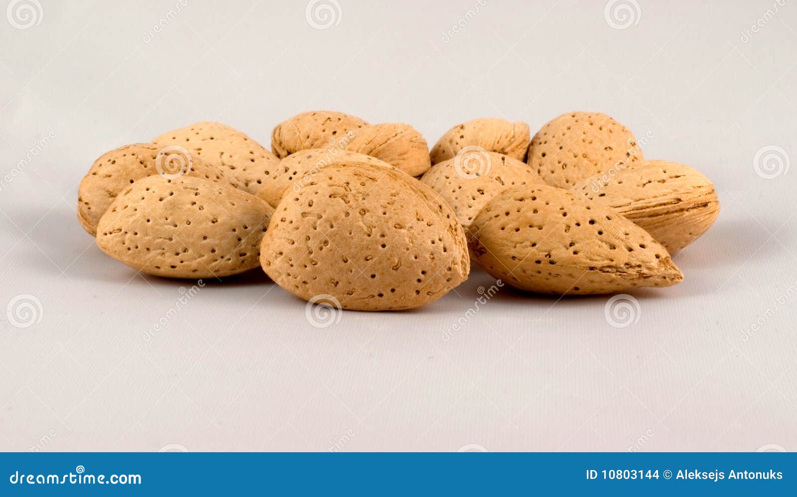 Almonds in shell stock photo. Image of growers, healthy - 10803144