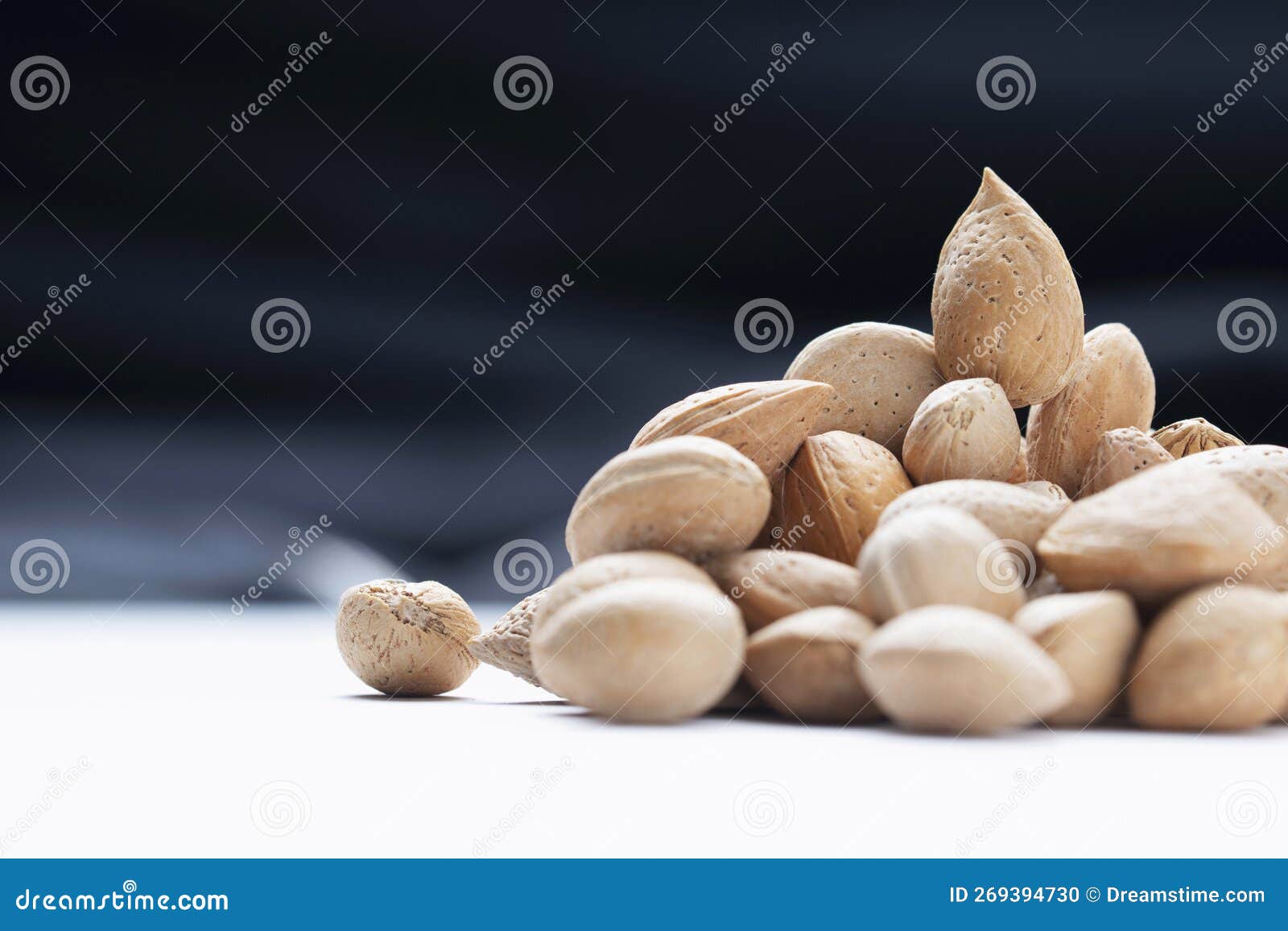 Prunus Amygdalus Seed Stock Photography | CartoonDealer.com #177020564