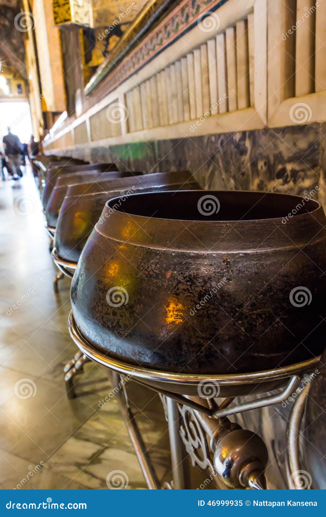 Alms bowl stock image. Image of architecture, buddhism - 46999935