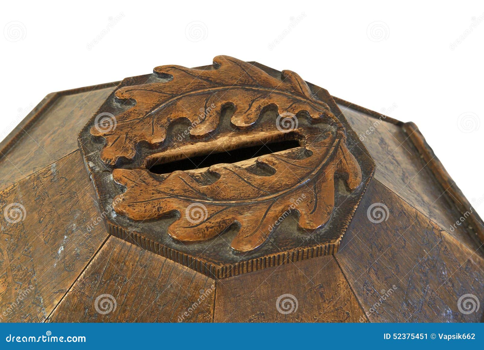 Alms box top. stock image. Image of alms, isolated, care - 52375451