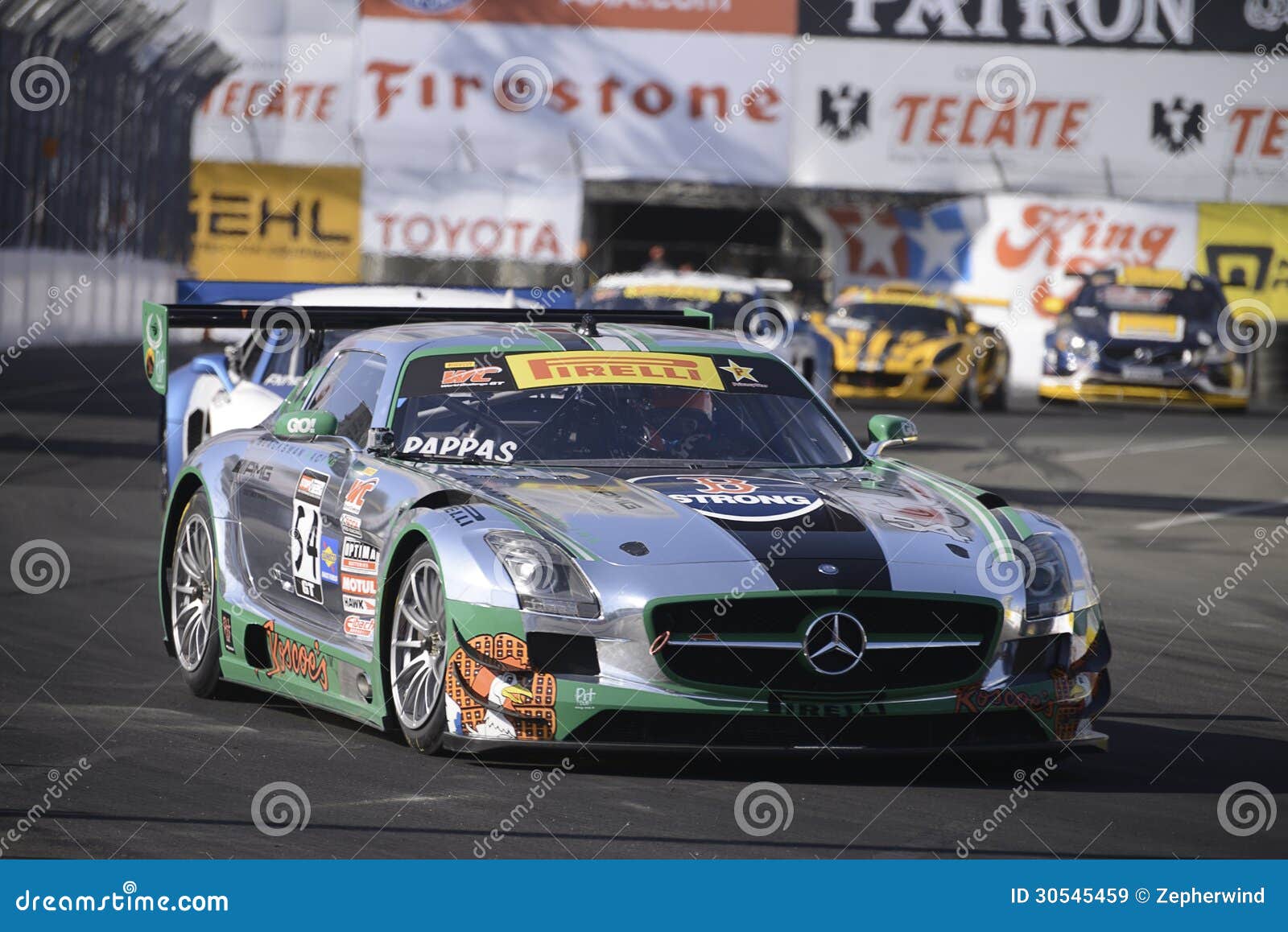ALMS Long Beach Grand Prix editorial stock image. Image of signs - 30545459