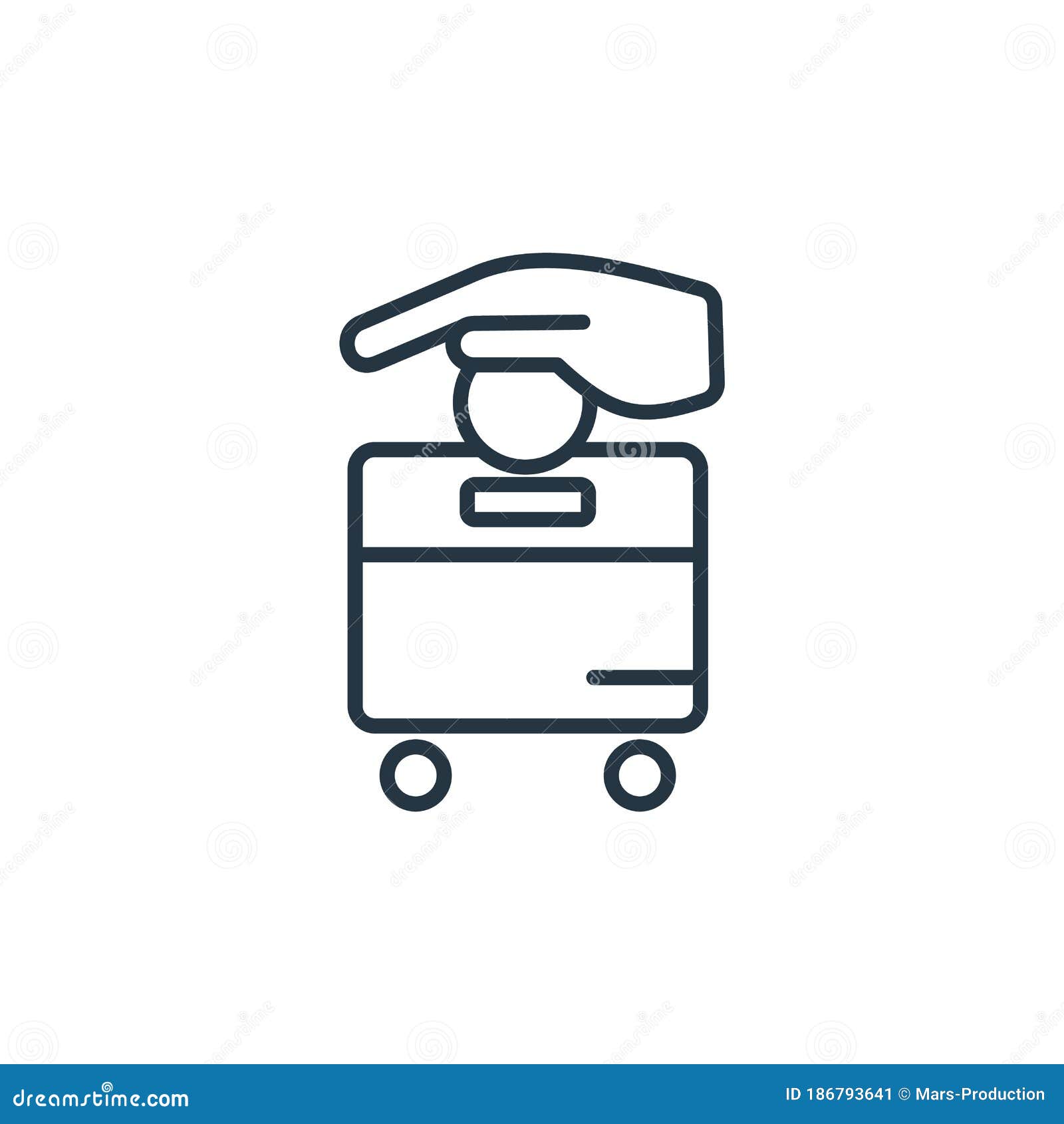 Alms Vector Icon. Alms Editable Stroke. Alms Linear Symbol for Use on ...