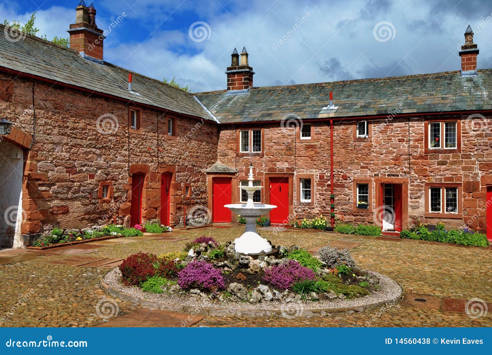 Almshouse in Appleby stock photo. Image of rest, england - 14560438