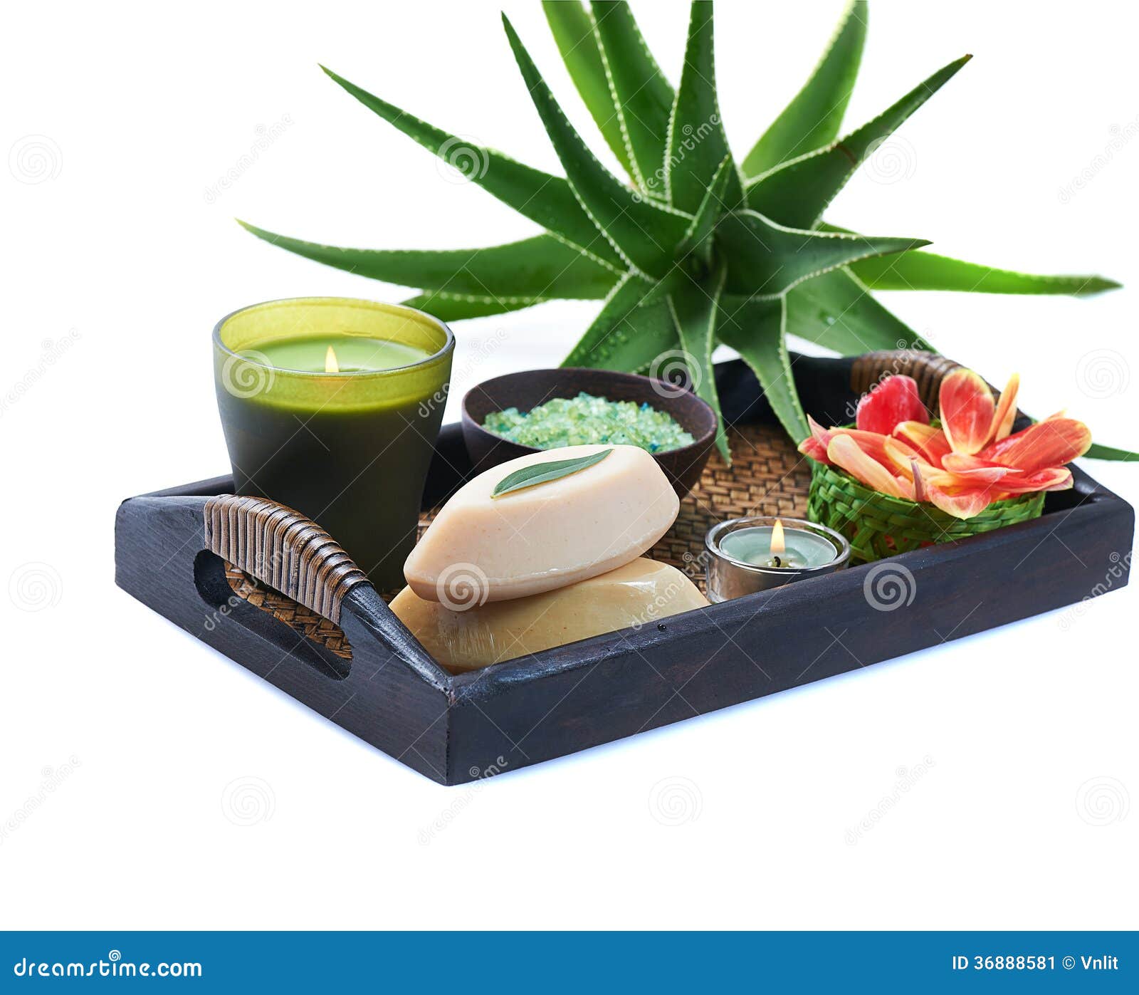 Aloe spa stock image. Image of flame, calm, burn, aromatherapy - 36888581