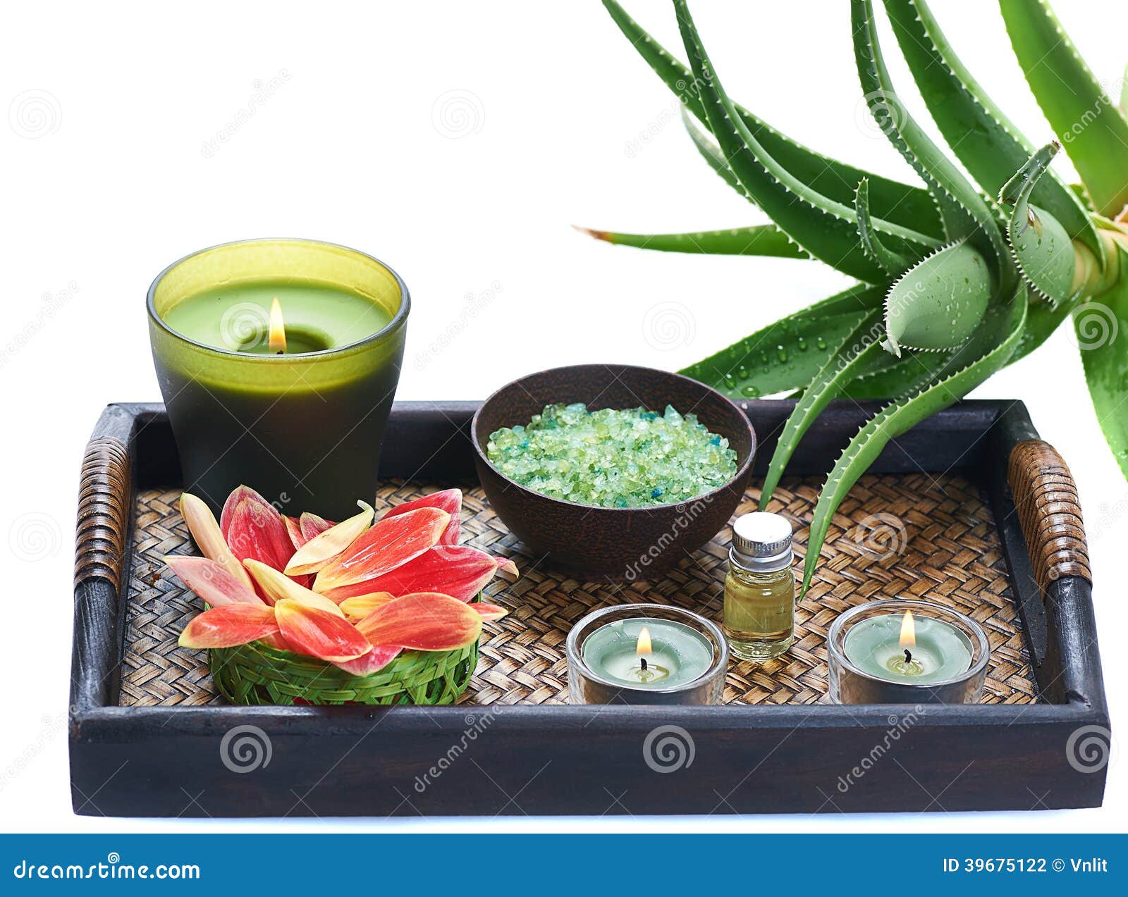 Aloe spa stock photo. Image of fresh, medicine, life - 39675122